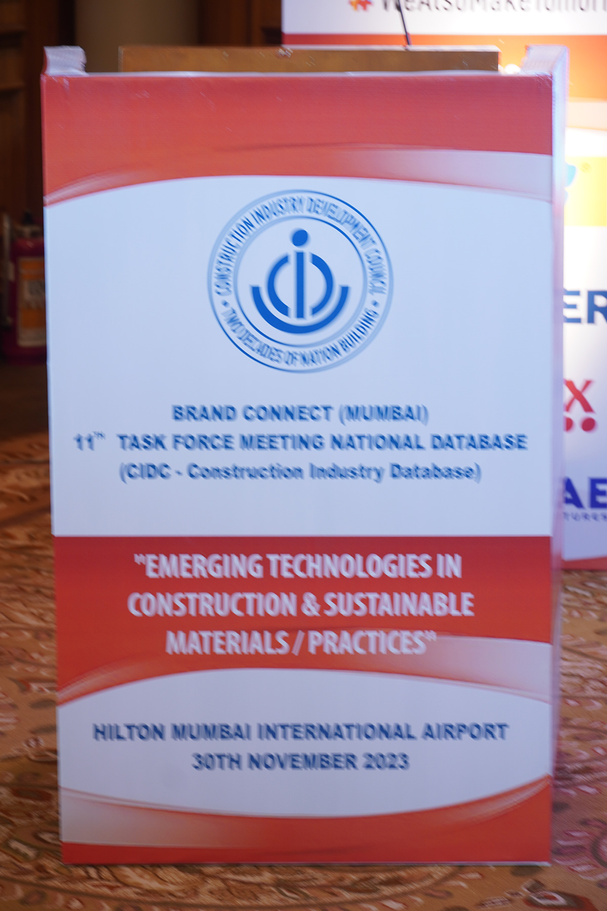 11th Task Force Meeting Brand Connect On 30th November 2023, At Hilton Mumbai International ...